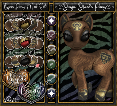 Second Life Marketplace - Open Pony: Ouija Oracle Pony Mod Set•[Wylde ...